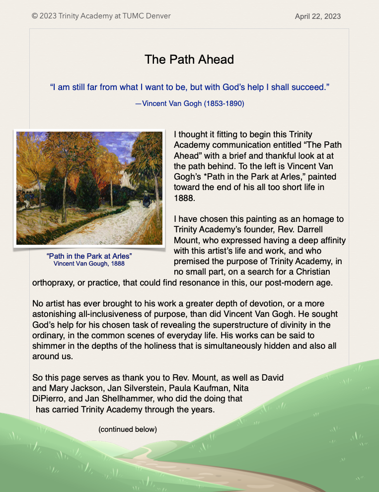 Communications - Trinity Academy